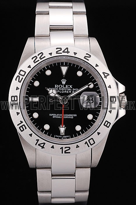 1:1 Rolex Explorer Stainless Steel Tachymeter Black Dial