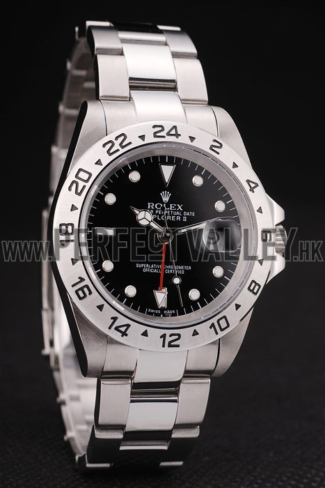 1:1 Rolex Explorer Stainless Steel Tachymeter Black Dial
