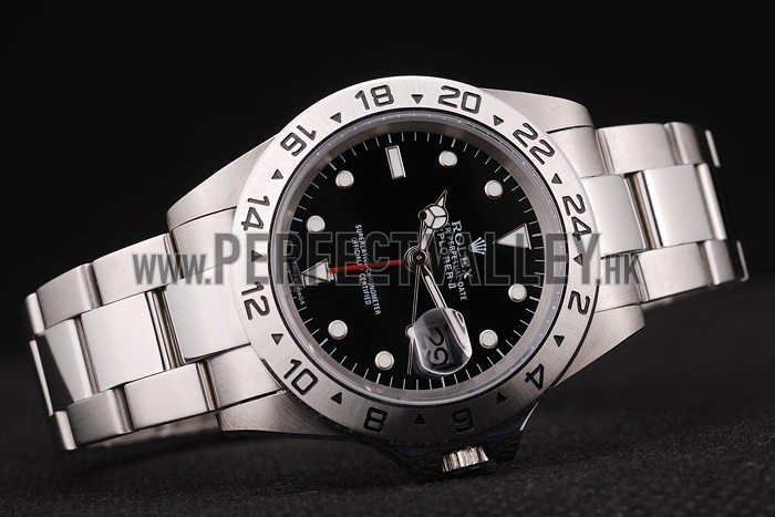 1:1 Rolex Explorer Stainless Steel Tachymeter Black Dial