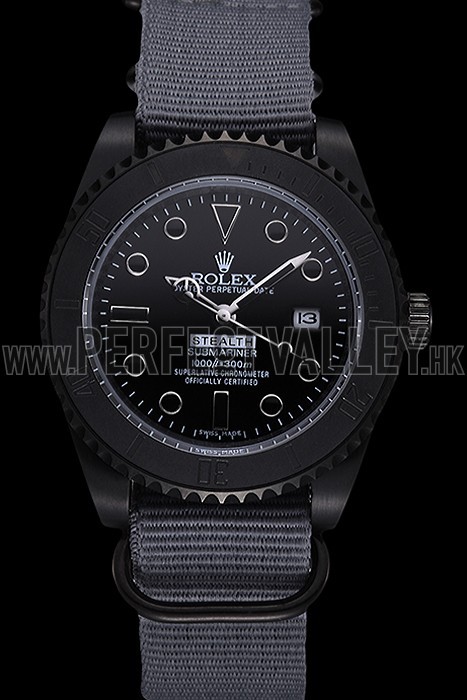 1:1 Rolex Stealth Submariner Black 621996