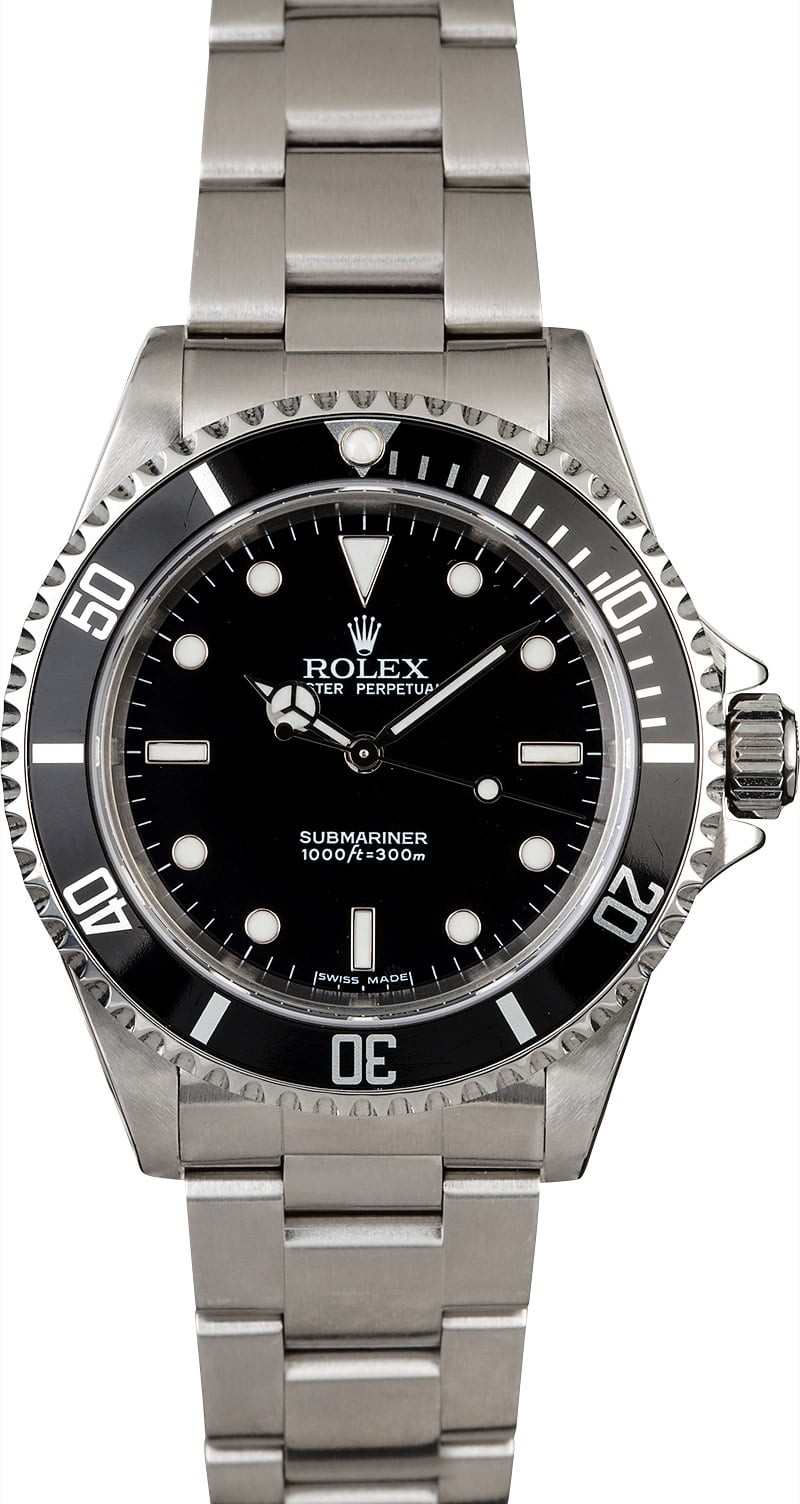 AAA 1:1 Men's Rolex No Date Submariner 14060 JW0718