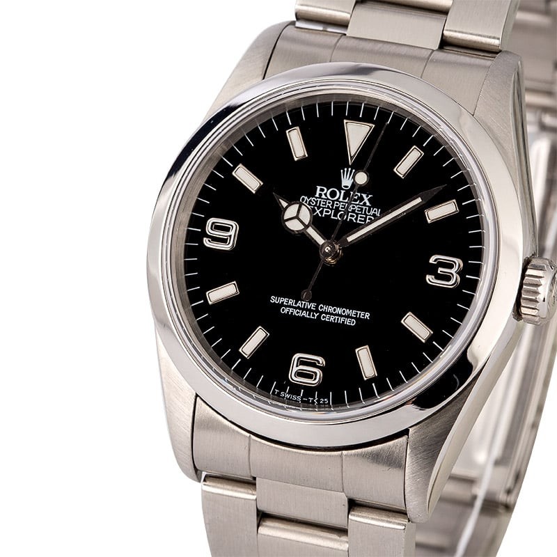Imitation Rolex Explorer 14270 Luminescent Hour Markers JW2102