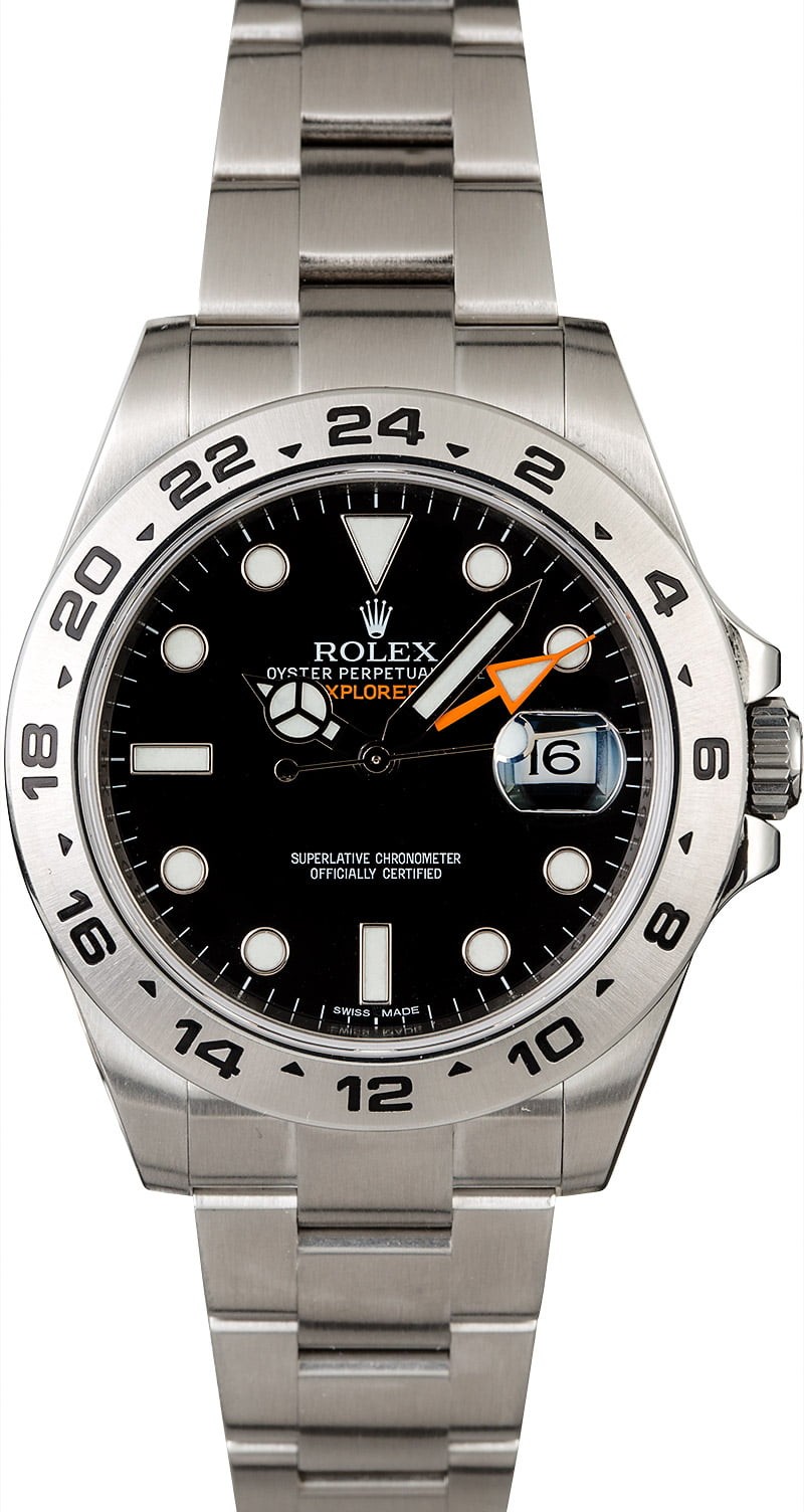 Knockoff Rolex Explorer II Ref 216570 Orange GMT Hand JW2124