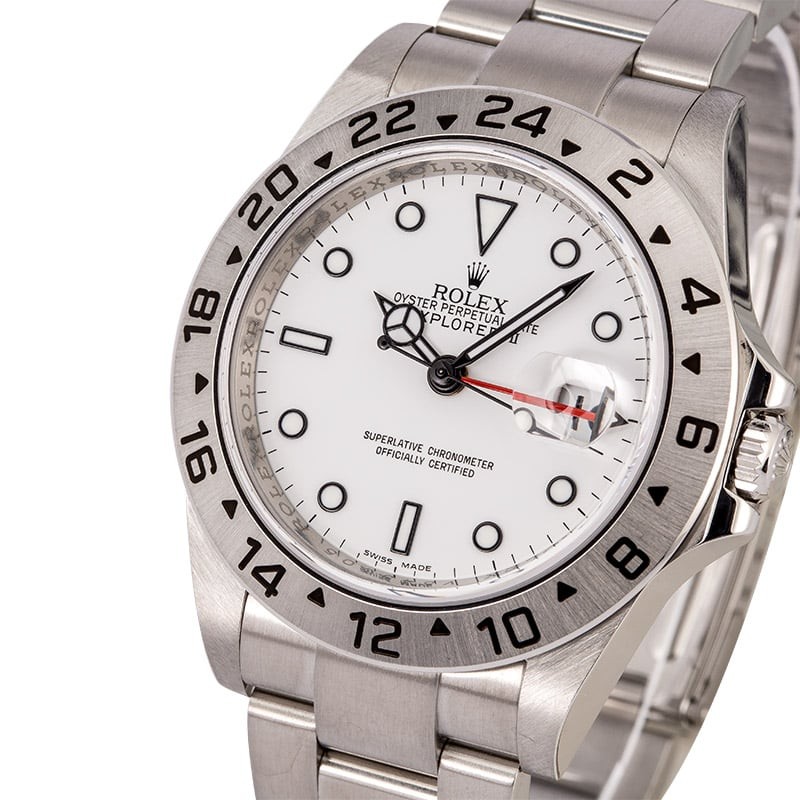 Replica Rolex Explorer II Men's Stainless 16570 JW2120
