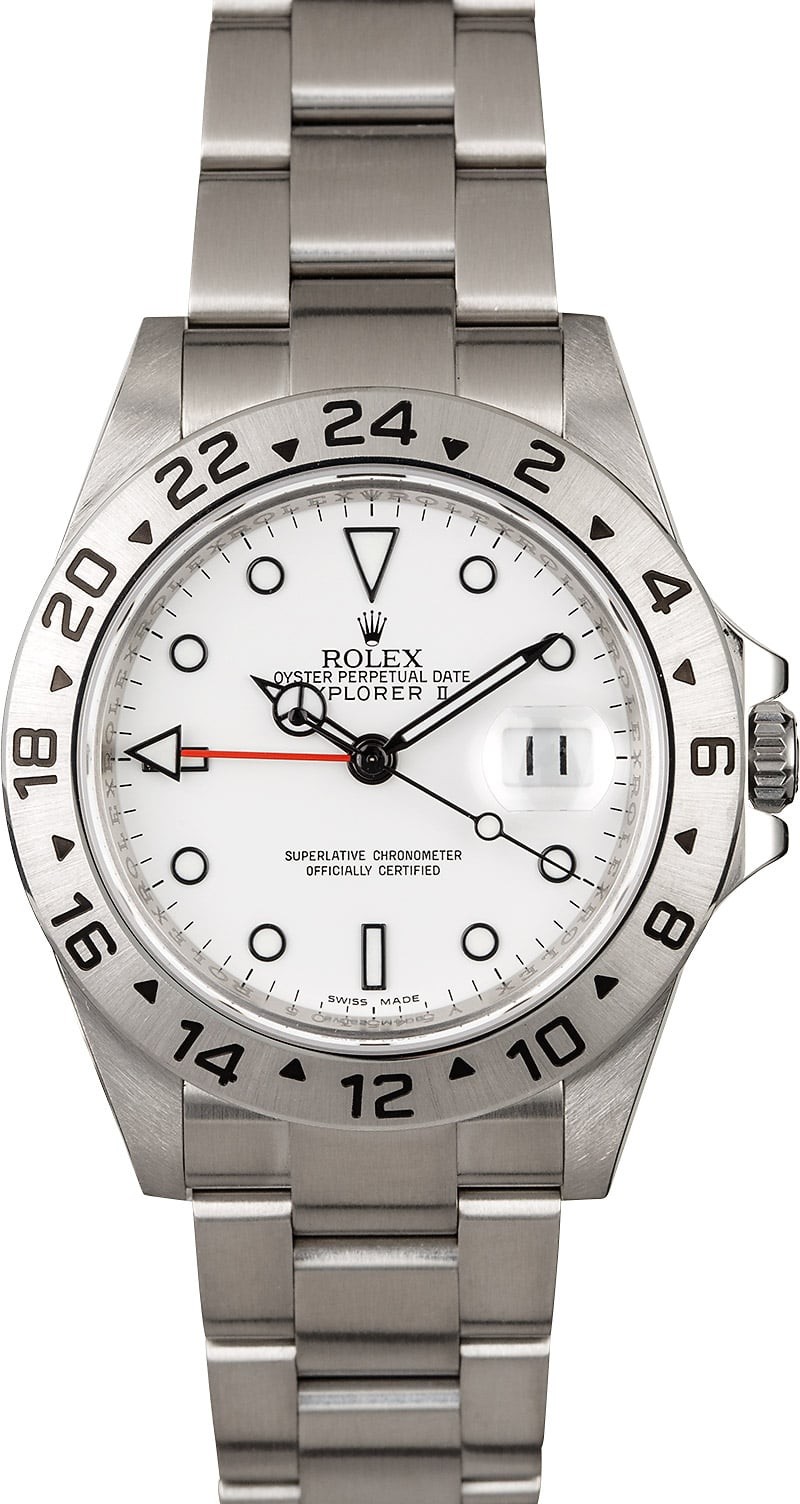Replica Rolex Explorer II Men's Stainless 16570 JW2120