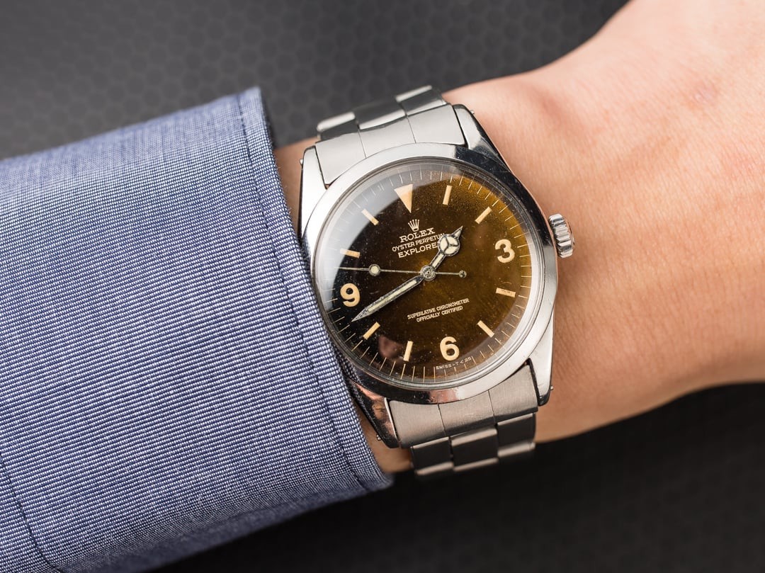 Vintage Rolex Explorer 1016 Tropical Dial JW2909